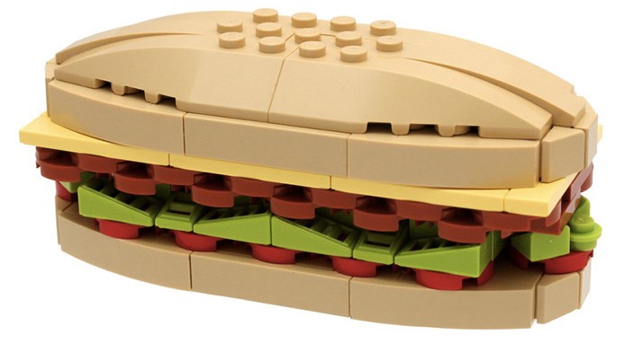 Food & Legos : 12 images qui vont vous redonner envie de jouer - Eating.be